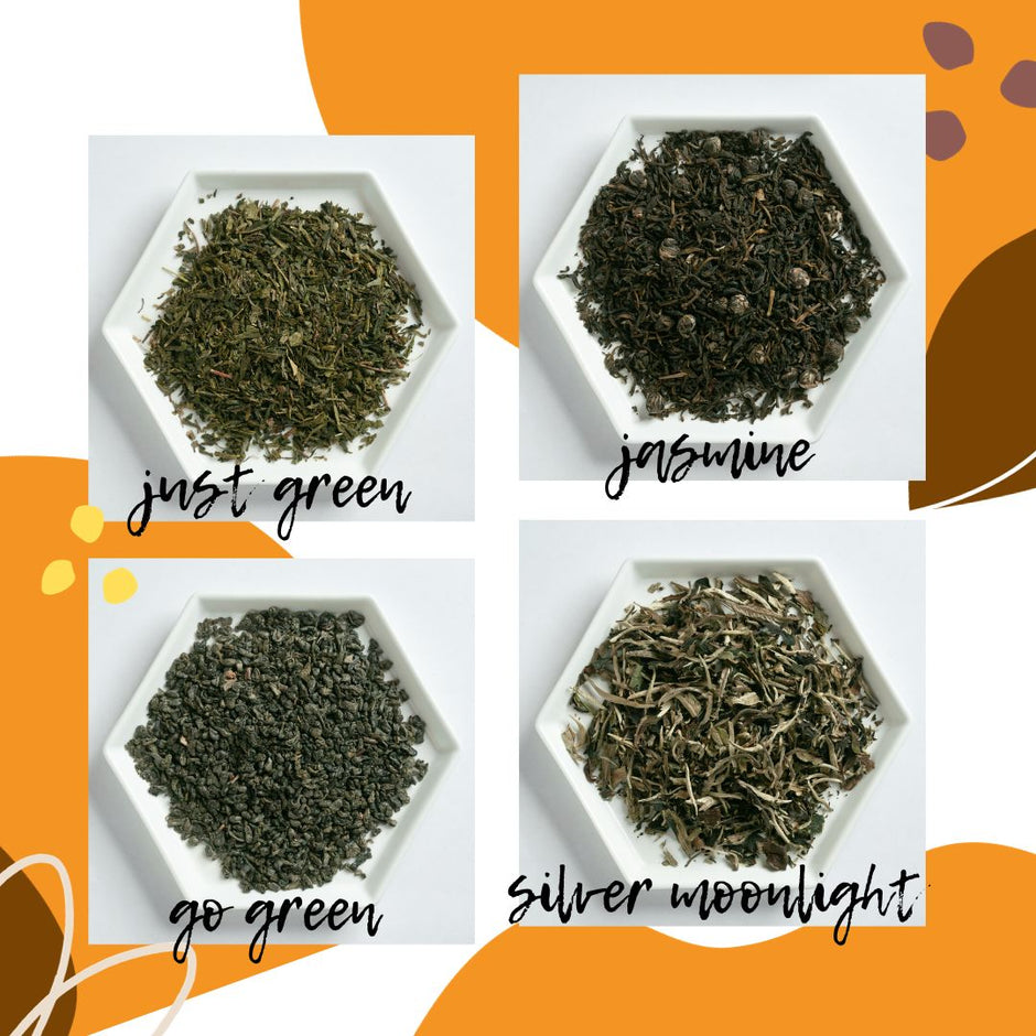 green tea | white tea | light caffeine | just add honey tea company ...
